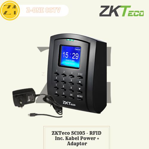 Jual ZKTeco Access Control SC105 - RFID Inc. Kabel Power + Adaptor - Kota Surabaya - Z-ONE CCTV ...