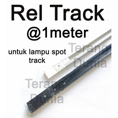 Jual Rel Track 1meter Rail Track 1mtr Rel Lampu Trek Rel Lampu Sorot ...