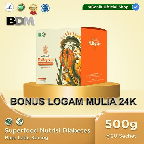 Jual Mganik Multigrain 500gr Minuman Sereal Obat Diabetes Kolesterol ...