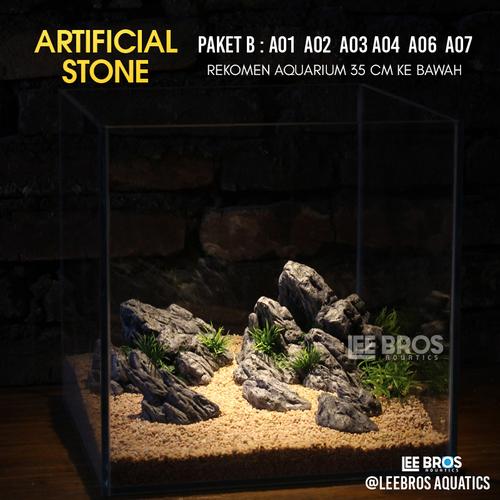 Jual Batu Seiryu Aquascape Imitasi / Batu Aquascape / Hiasan Aquarium ...