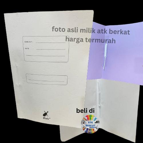 Jual Map folder kertas stopmap Biola 5001 Snel hecter warna Putih Ungu ...
