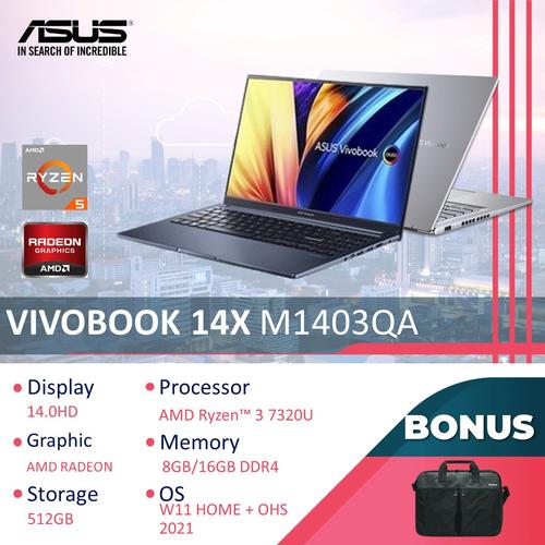 Jual ASUS VIVOBOOK 14X M1403QA 14" RYZEN 5 5600H RAM 8GB/16GB SSD512GB ...