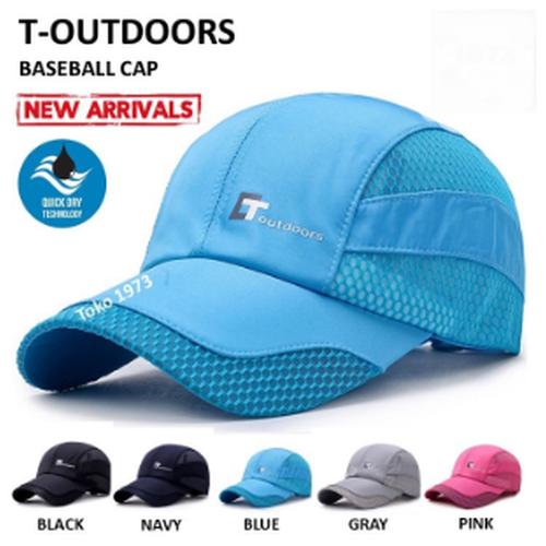 Jual Topi Sport Outdoors Running Trail Run Quickdry Sdsrui - Baseball ...