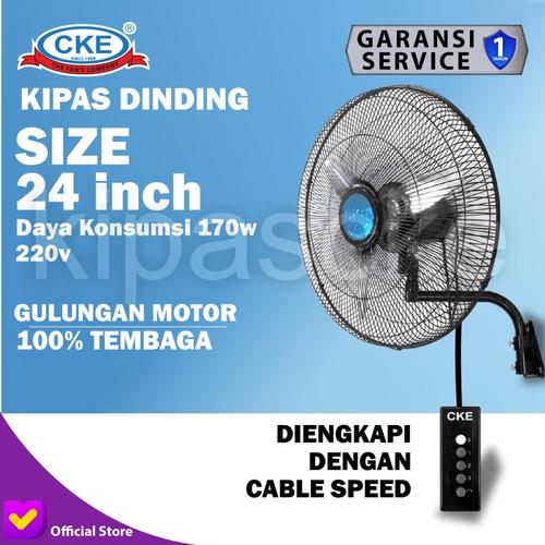 Jual Kipas Angin Dinding Industri 24 Inch Wall Fan 24 Inch Heavy Duty ...