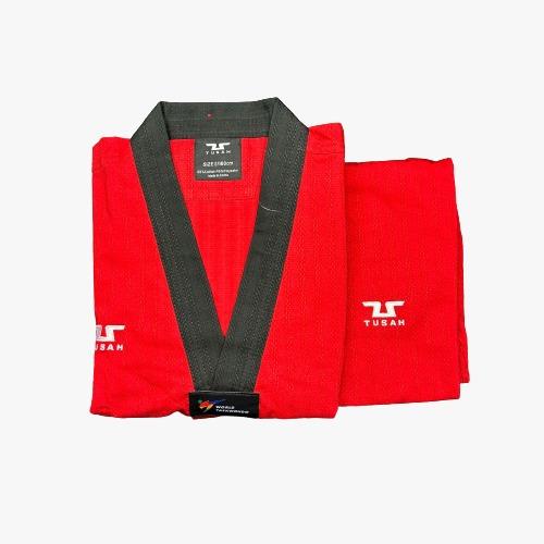 Jual Terra Tusah sparring Black Red Blue Dobok Taekwondo seragam bela ...