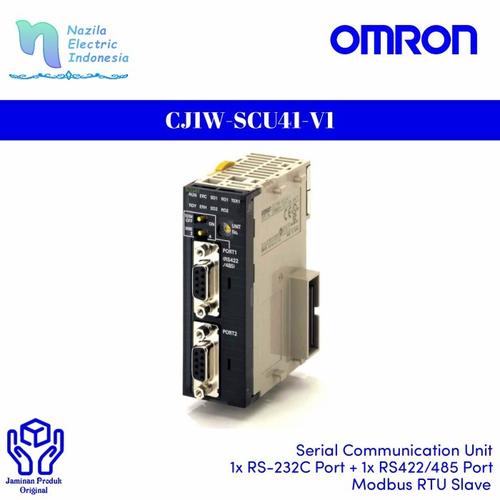 Jual Omron PLC CJ1W-SCU41-V1 / SCU41V1 / CJ1WSCU41V1 1x RS232C - Kota ...