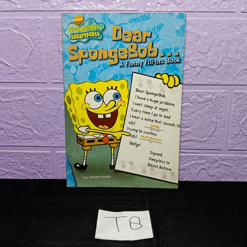 Jual SPONGEBOB SQUAREPANTS - DEAR SPONGEBOB... A FUNNY FILL-INS BOOK ...