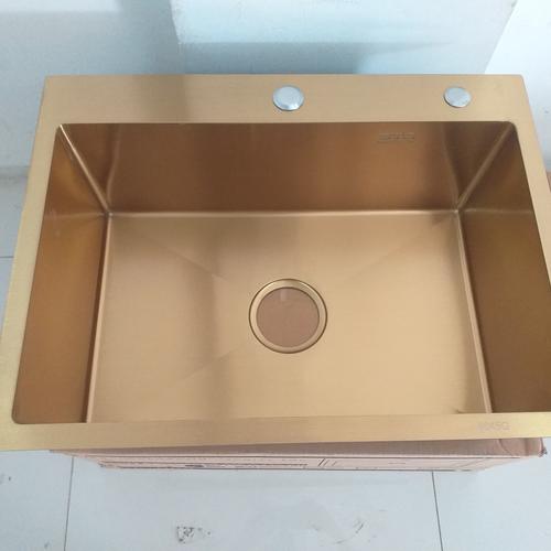 Jual Kitchen sink INOBE 6045 Gold/ Bak cuci piring body only - Jakarta ...