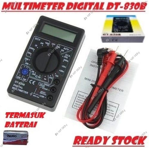 Jual Multimeter DT830B Avo Meter Multitester Avometer Digital DT-830B ...