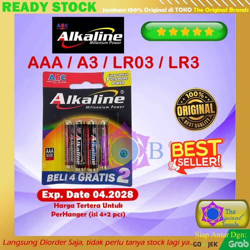 Jual Baterai A3 AAA ABC ALKALINE 1.5V Battery - Jakarta Utara - The ...