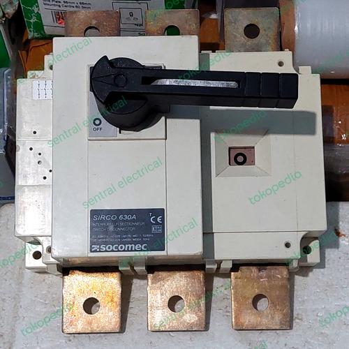 Jual LBS socomec sirco 3P 630A load break switch on-of - Jakarta Pusat ...