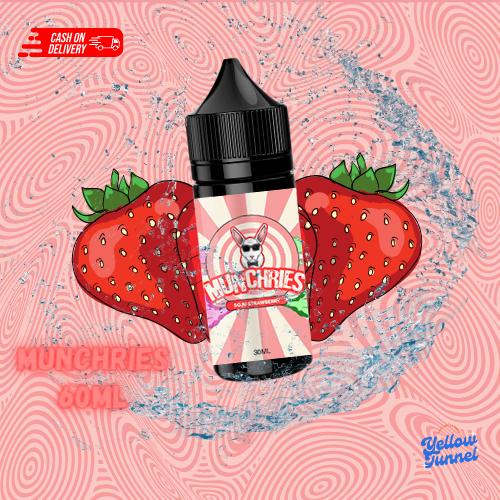 Jual cairan liquid pod 50/50 munchr1s3_strawberry 30ml jelas botol ...