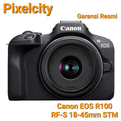 Jual Canon EOS R100 Kit 18-45mm STM - Kota Makassar - Pixelcity | Tokopedia