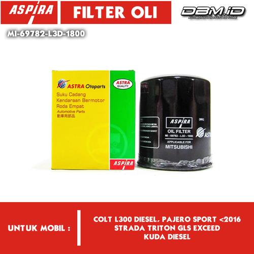 Jual Filter Oli Aspira Pajero Sport Old L300 Strada Triton GLS Exceed ...
