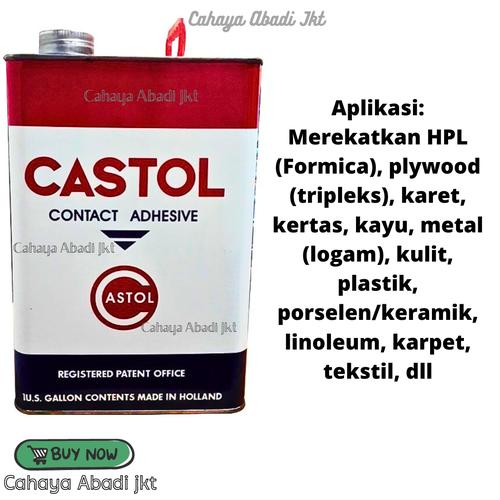 Jual LEM CASTOL 4 LITER / CASTOL GALON - Jakarta Pusat - CAHAYA ABADI ...