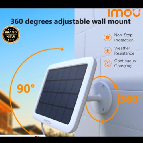 Jual IMOU Solar Panel Surya untuk Kamera CCTV Imou Cell 2 dan Cell Go ...