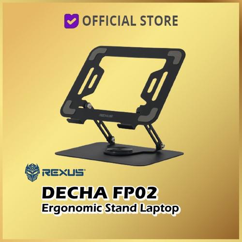 Jual Rexus Decha FP02 FP-02 Ergonomic Stand Laptop NoteBook - Jakarta ...