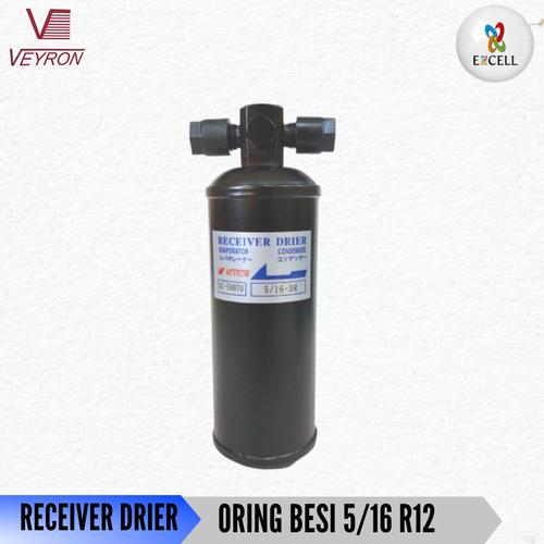 Jual Receiver Drier Dryer Filter Ac Mobil Universal Oring Besi 5/16 R12 ...