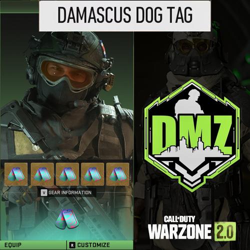Jual Call Of Duty Warzone 2.0 Damascus Dog Tag - Jakarta Timur - Kokoh ...