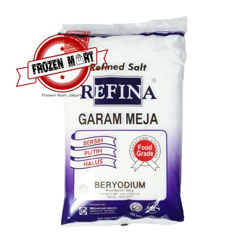 Promo REFINA Garam Meja Beryodium / Refined Salt / Garam Murni 500Gr ...
