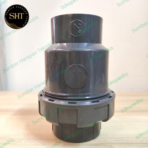 Jual 3/4" Inch Ball Check Valve PVC Single Union - Jakarta Barat ...