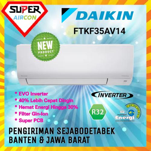Jual AC DAIKIN FTKF 35AV14 INVERTER 1.5PK AC FTKF 35AV14 + PASANG ...