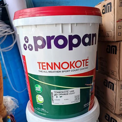 Jual Cat Lapangan Propan Tennokote 1000 WA ORANGE CLAY 25 kg - Kota ...