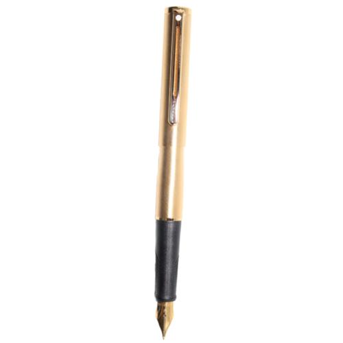 Jual Sheaffer Agio Compact Brushed 22K Gold Fountain Pen - Jakarta ...