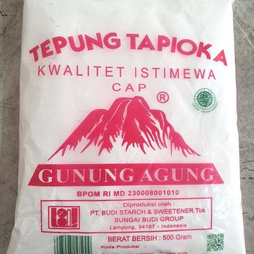 Jual Tepung Tapioka / Aci / Kanji / Tapioca Flour Cap Gunung Agung ...