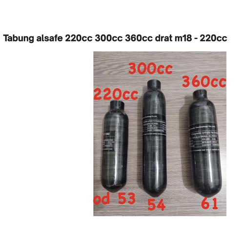 Jual tabung botol carbon composite OD 53mm gs88 gtx java pro inocom dwm ...