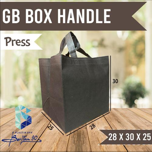 Promo Goodie Bag Box / Tas Spundbond alas Kotak 25 x 28 / Tas kain ...