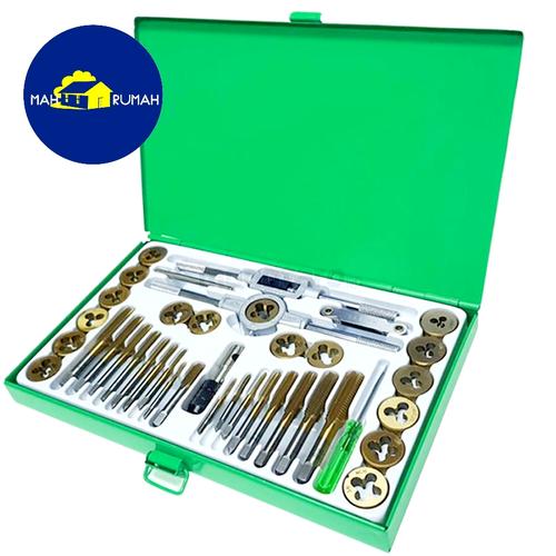 Jual TEKIRO - Hand TAP DIE SET 40pcs Alat Senai Snai Sney Pembuat Ulir Drat - Kota Surabaya ...