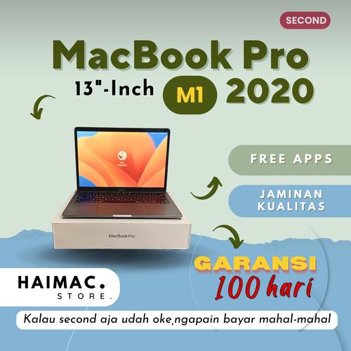 Jual MacBook Pro M1 2020 13 Inch RAM 8GB 16GB SSD 256 512 GB CTO - LIKE ...