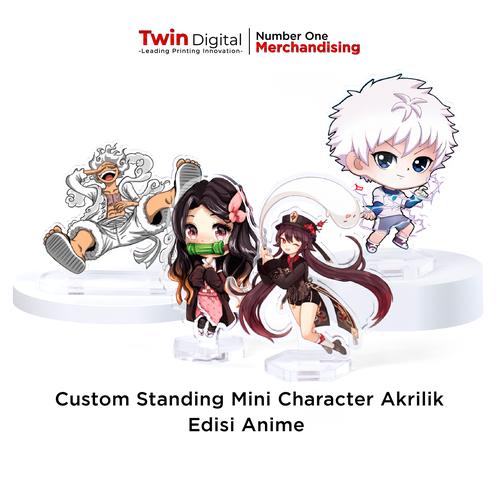 Jual Standing Mini Character Akrilik Anime Hiasan Wibu Miniatur Manga ...