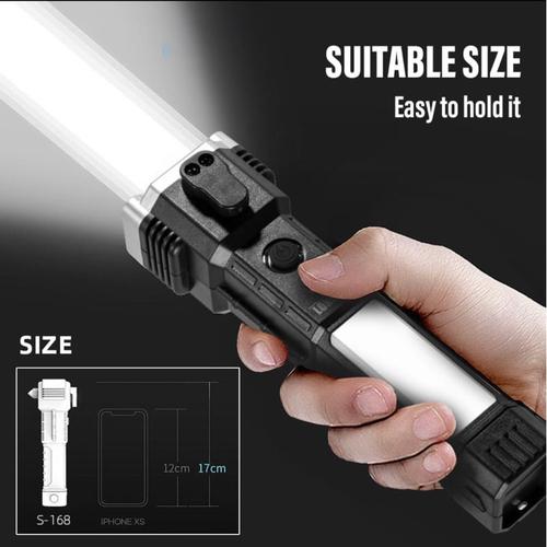 Promo Senter LED multifungsi HAMMER EMERGENCY PLUS 4 MAGNET/ senter CAS ...