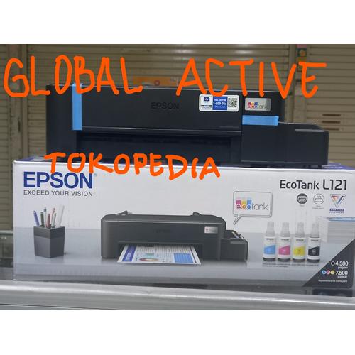 Jual Printer Epson L121 ORIGINAL Pengganti L120 Ink Tank A4 Inktank ...