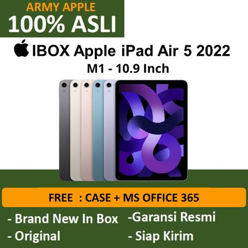 Jual IBOX iPad Air 5 2022 M1 10.9 64GB 256GB 5th Gen WiFi Cellular 5G ...