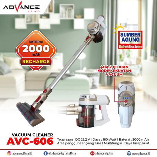 Jual Advance Vacuum Cleaner Portable Vaccum AVC606 Tanpa Kabel Charge ...
