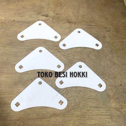 Jual Siku Plat Besi / Siku Segitiga Besi Lubang / Plat Siku Lubang ...