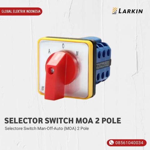 Jual Selector Switch MOA Man-Off-Auto 2Pole LW-2M-48 LARKIN - Jakarta ...