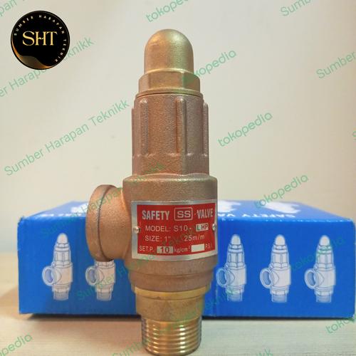 Jual 1" Inch Safety Valve SS Kuningan 10 Kg/bar DN25 - Jakarta Barat ...