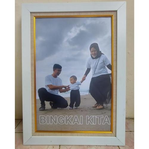 Jual NEW cetak foto bingkai 40x60 cm Murah - Minimalis Putih - Jakarta ...