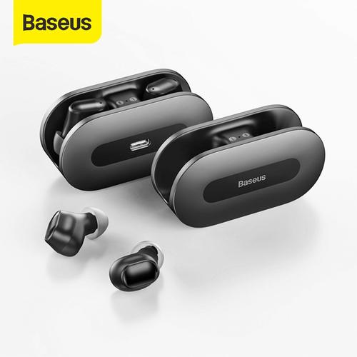 Promo BASEUS TWS BLUETOOTH MINI EARBUDS ULTRA LOW LATENCY HEADSET HI-FI ...