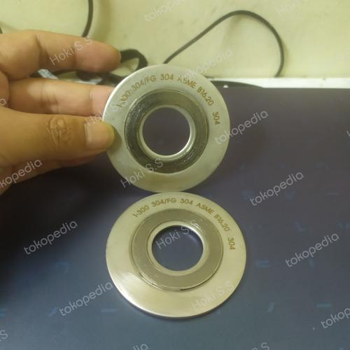 Jual Spiral Wound Gasket Ansi 300 SS304 1" inchi ( SWG ansi 300 SS304 ...