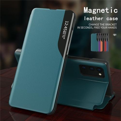 Jual Vivo V27 5G 4G Case Smart View Magnetic Window Casing Flip Stand ...