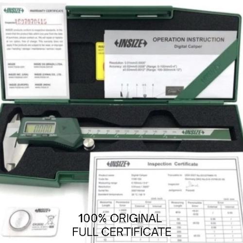 Jual Insize Digital Caliper 8inch/200mm Full Certificate - Jakarta ...