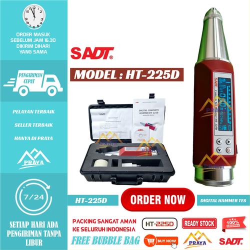 Jual Digital Hammer Test Beton Concrete Uji Tes Kuat Tekan HT-225D TEM ...