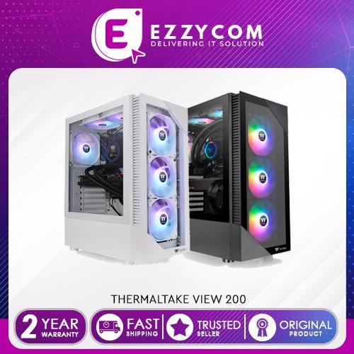 Promo Thermaltake View 200 TG ARGB Mid Tower Case - Tempered Glass ...