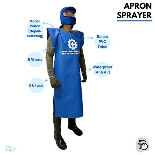 Jual Celemek Anti Air Apron PVC Uniworks Safety Wear Model Ponco ...