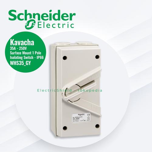 Jual Isolating switch WHS35_GY Kavacha 35A-250V Surface Mount 1 Pole IP66 - Jakarta Pusat ...